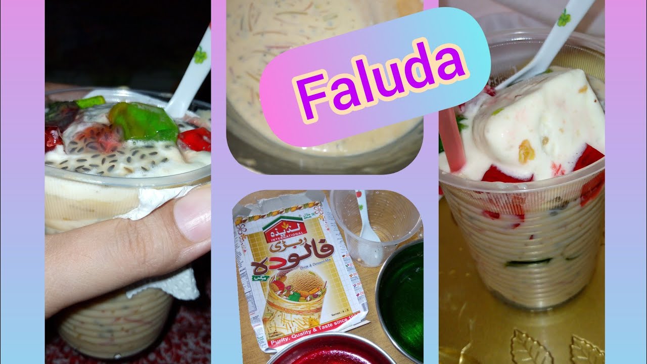 Faluda recipe quick homemade by @mahacookingworld - YouTube
