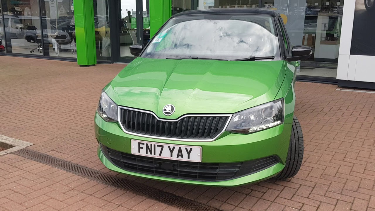 ŠKODA Fabia Colour Edition 1.2 TSI Hatchback in Rallye Green - FN17 YAY ...