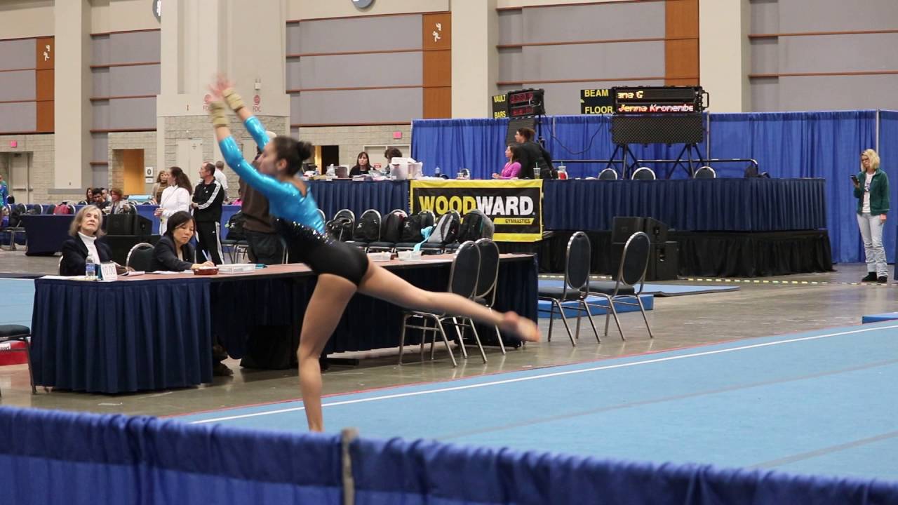 Nicole Meza Floor - 2016 Frederick Classic On The Hill - YouTube