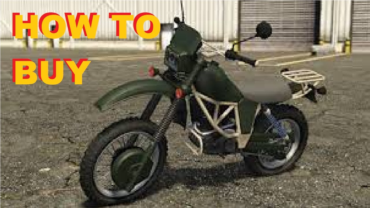 How to buy the Manchez Scout in GTA 5 online - YouTube
