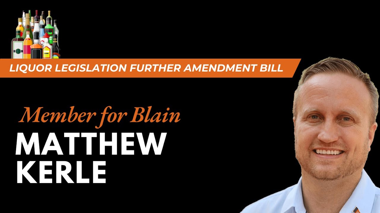 Matthew Kerle (CLP) commends the LLFA Bill to the house 22/10/20224 ...