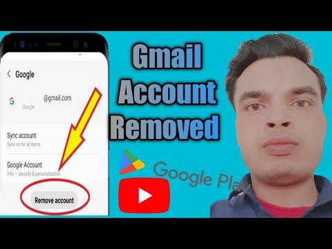 Account Gmail Removed From Google Play Stores on YouTube #gmail #remove #account @MukeshSahTechs ...
