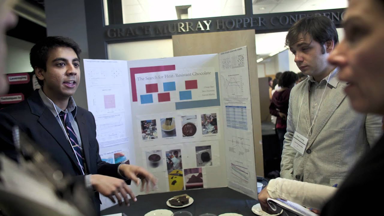 At last, the edible science fair - YouTube