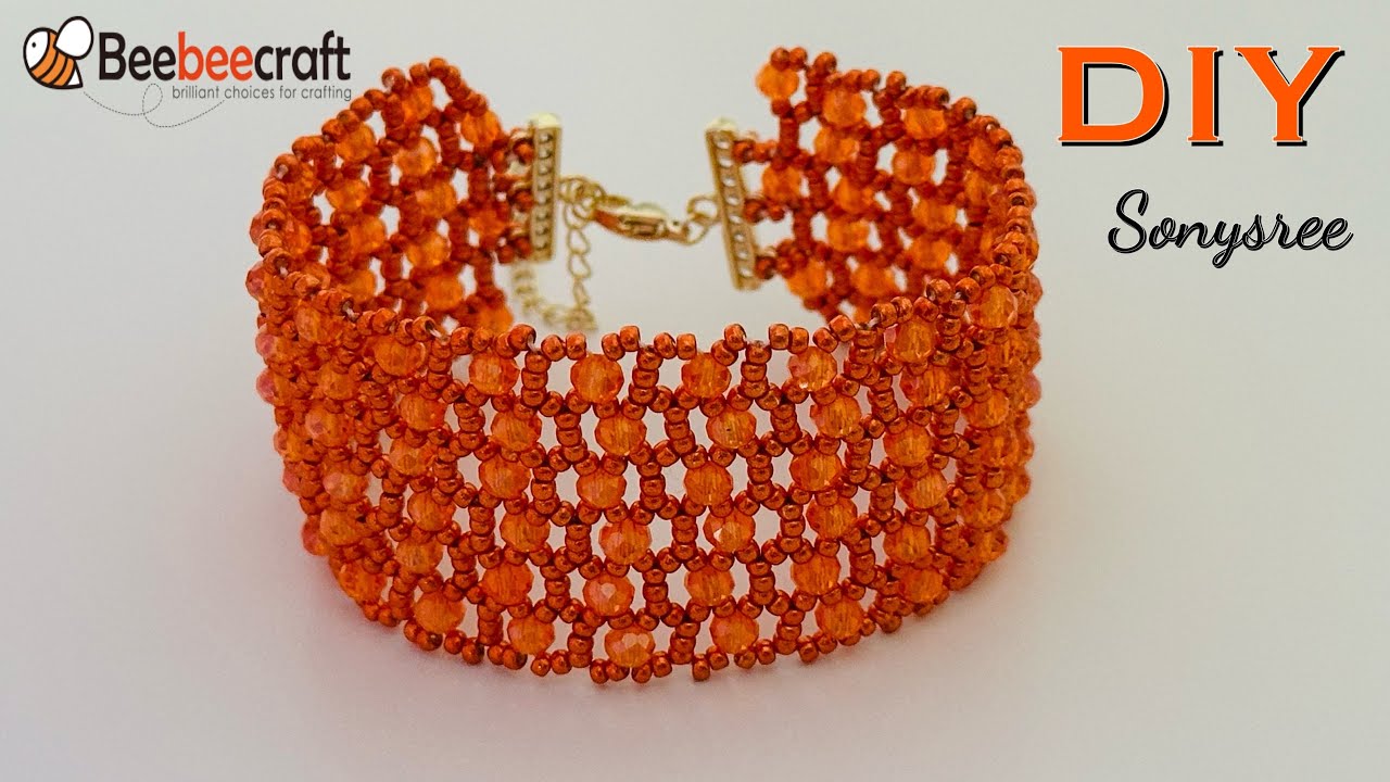 Beebeecraft Tutorial || Rondelle Bracelet - YouTube