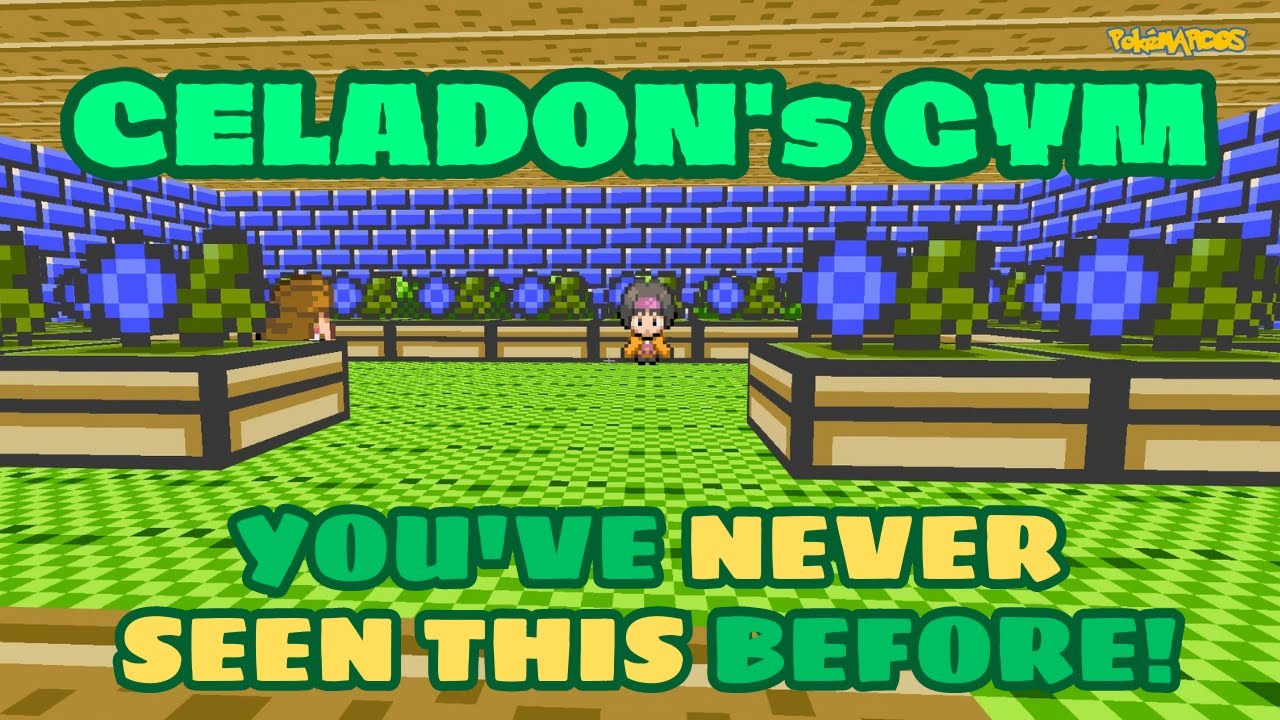 Celadon's Gym in 3D! Gold vs Erika - YouTube
