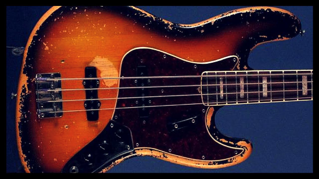 Slow Funk Groove Bass Backing Track (E) - YouTube