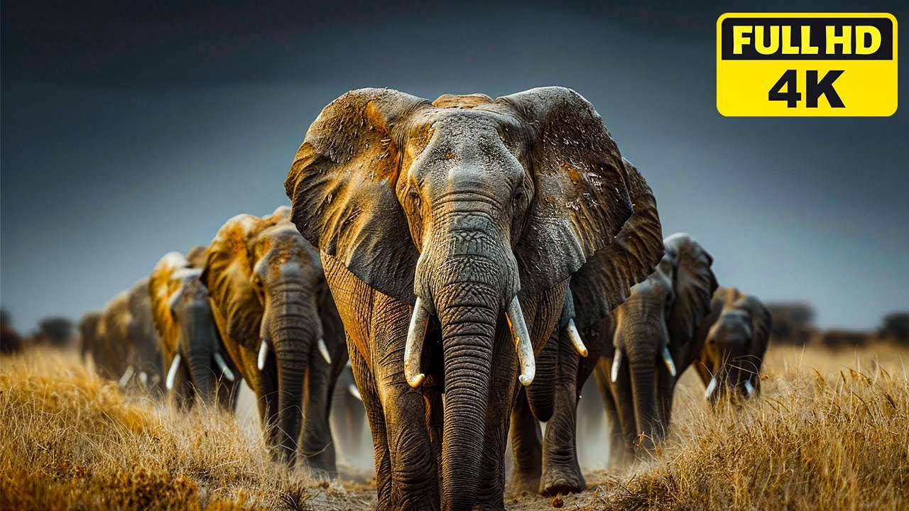 Animals & Wildlife 4K ULTRA HD - Relax with Nature & Soothing Music ...