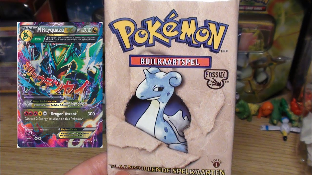 Opening Pokemon booster packs! (Dutch/NL) FOSSIL BOOSTER PACK! - YouTube
