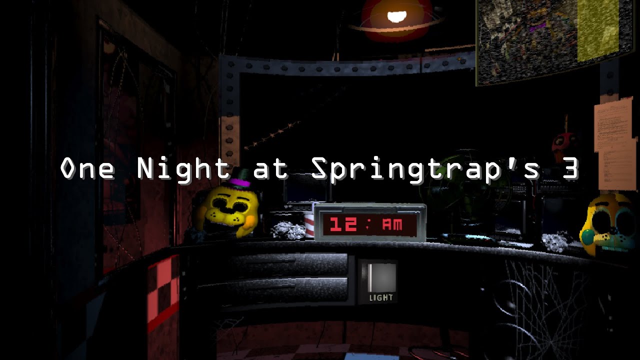 One Night at Springtrap's 3 - YouTube