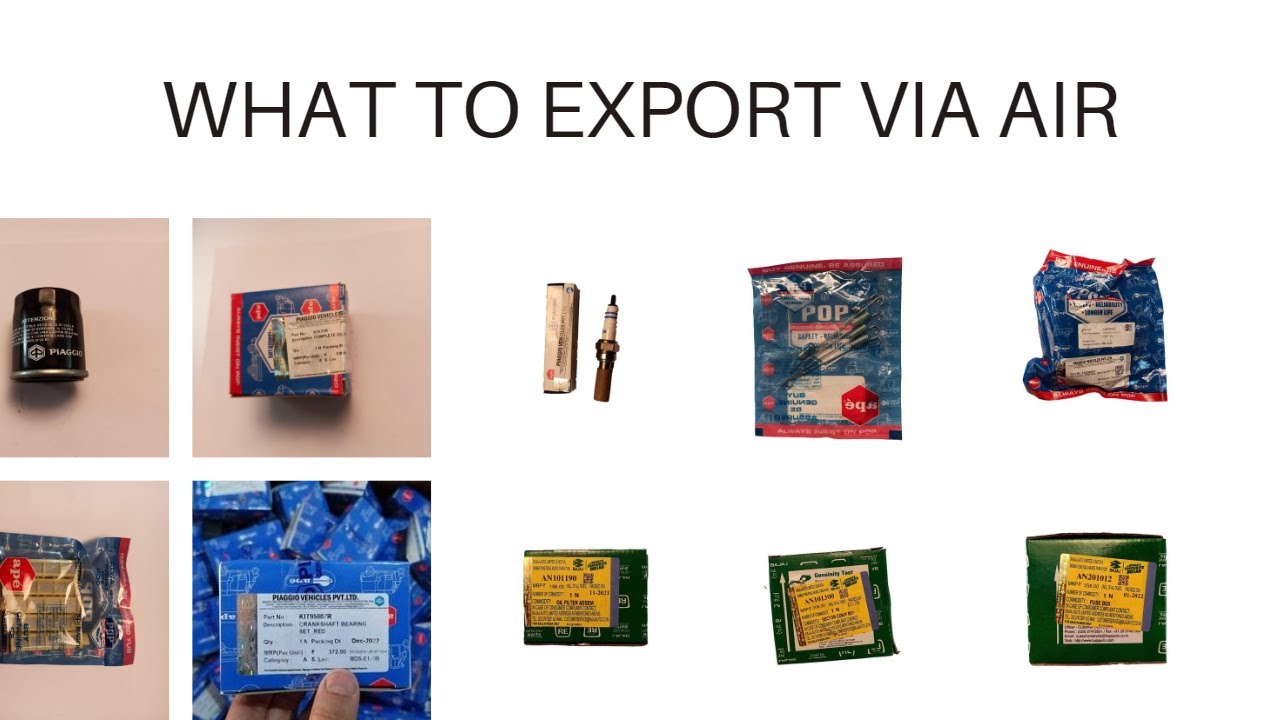 What to export via air - YouTube