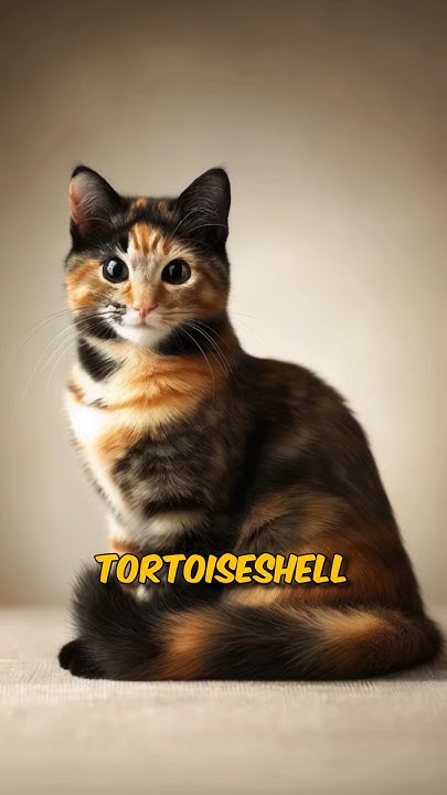 Cats With Unique Genetics Tortoiseshell 🐈 Cat Catshorts Tortoiseshellcat Facts Top
