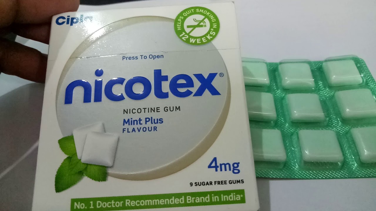 Nicotex 4 mg Tablet - Uses, Dosage, Side Effects, Composition - YouTube