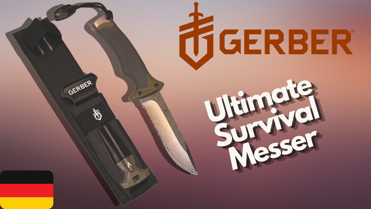 Gerber Ultimate Survival Messer - Full Tang, Null Tang? - YouTube