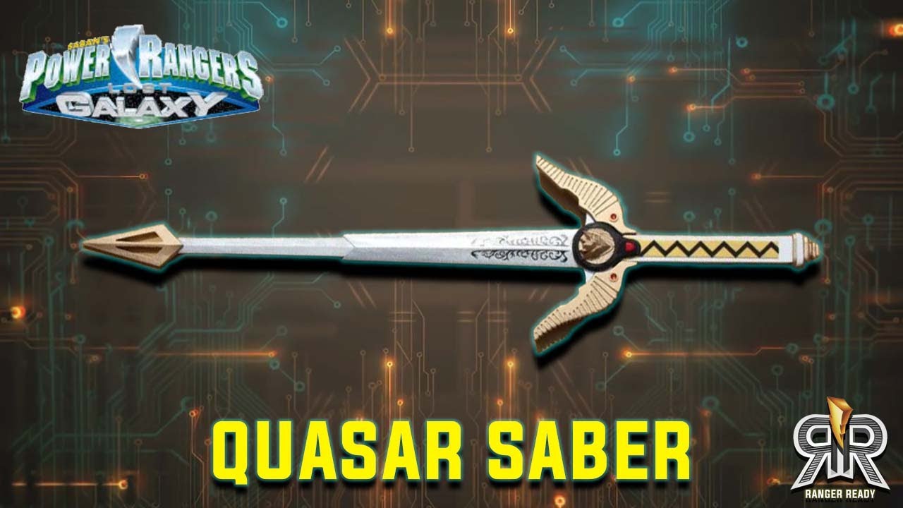 Quasar Saber Review | Power Rangers Lost Galaxy - YouTube