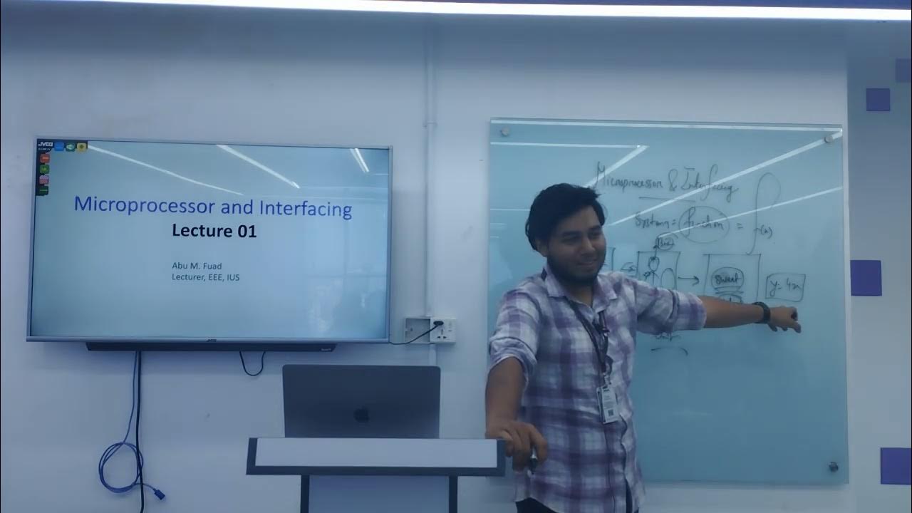 Microprocessor and Interfacing | Lecture-01 | EEE | Fuad | University of Scholars - YouTube