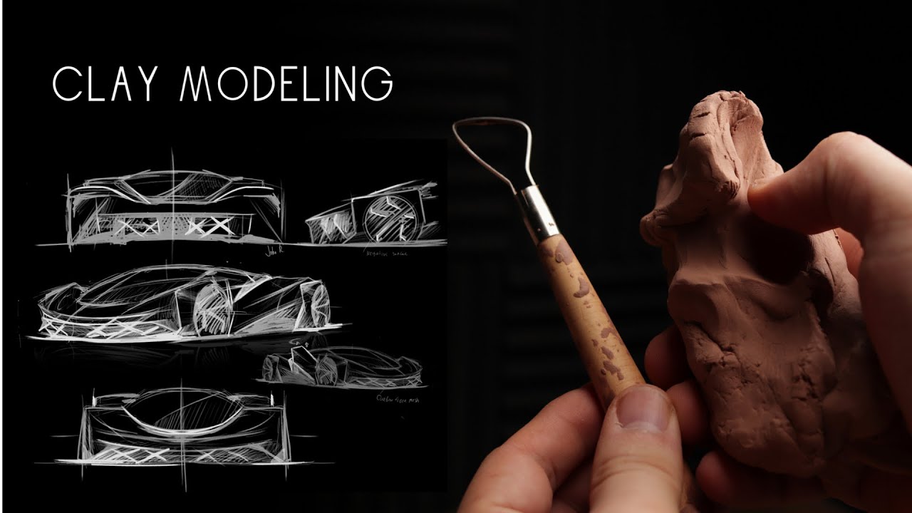 Clay Modeling Process! Car Design! Adding Clay! Just another Day in the ...