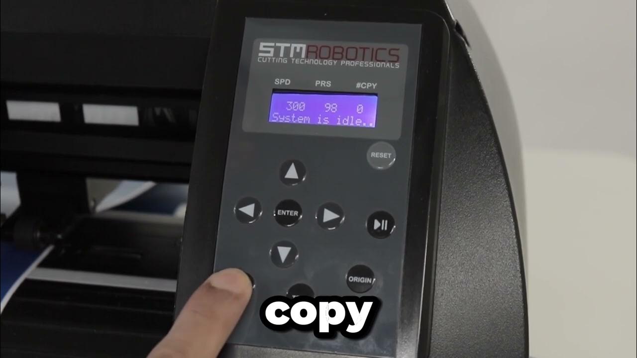 06 🎛️ Funciones del Panel de Control del Plotter de Corte Force 2 de STM Robotics - YouTube