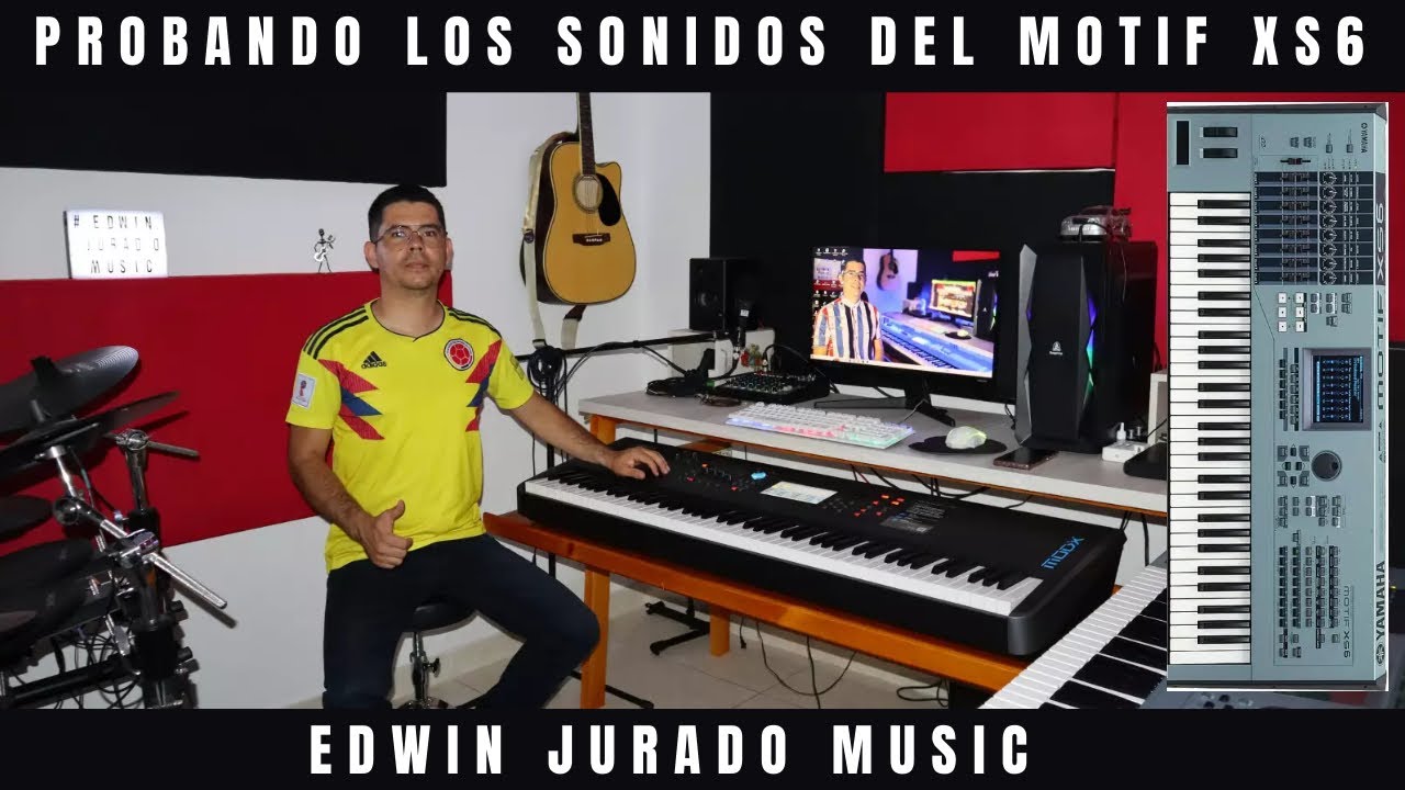 Nuevo Juguete el YAMAHA MOTIF XS6 Probando sus Sonidos 🎹 - YouTube