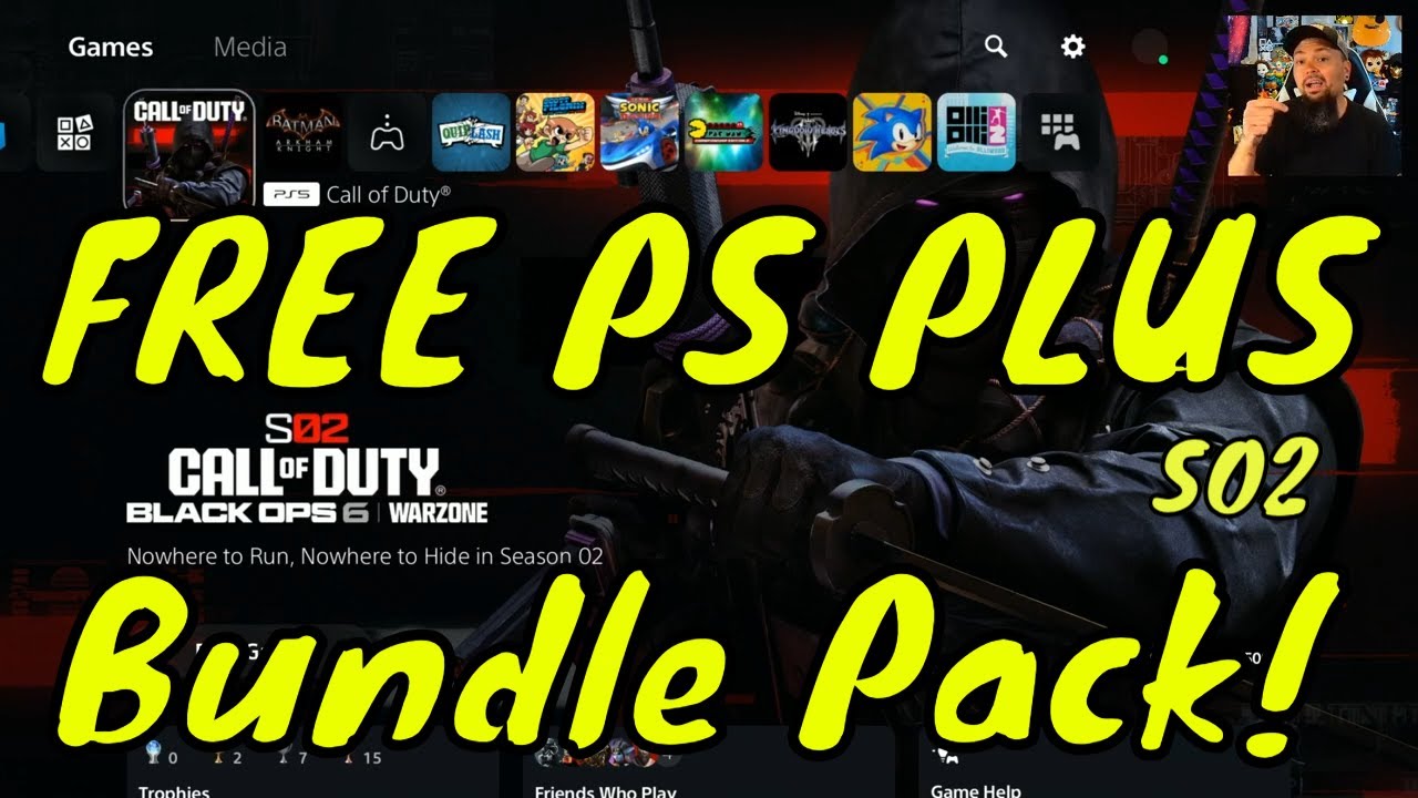 FREE PS Plus Bundle Pack BO6 SO2 Content - YouTube