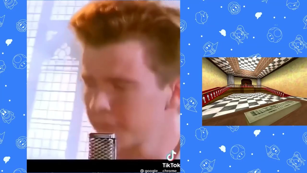 Mario get rick rolled with gamecube meme (SMG4 Clip) - YouTube
