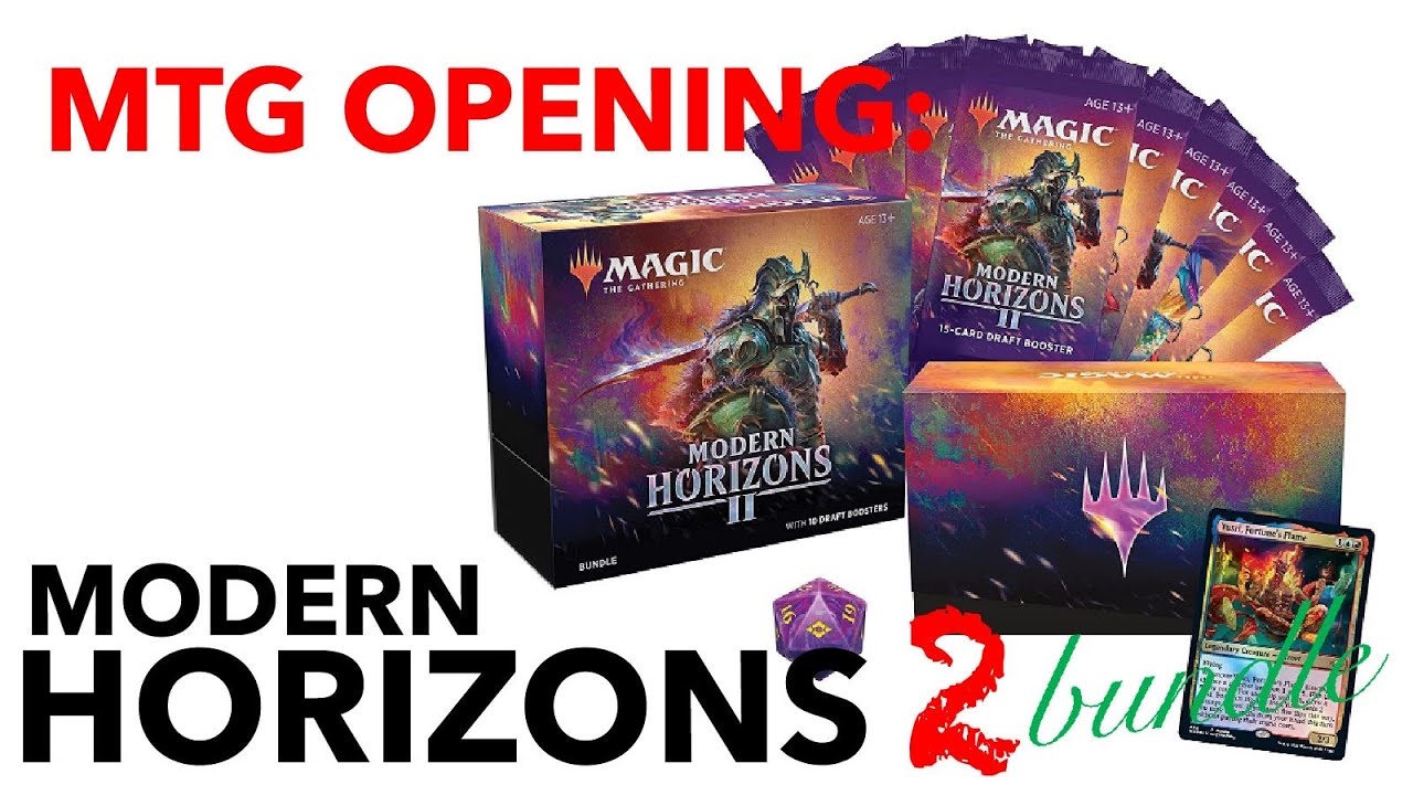 MTG Modern Horizons 2 Bundle Opening - YouTube