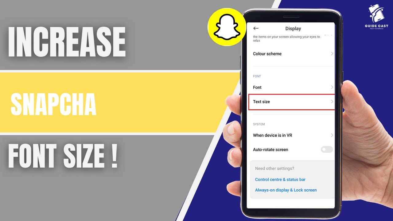 How to Increase Font Size on Snapchat (Bigger Text Messages & Captions ...