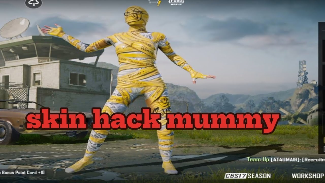 HACK MUMMY SKIN PUBG MOBILE 3.1 - YouTube
