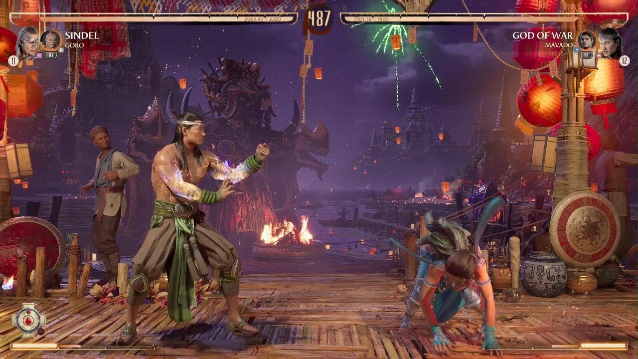 Mortal Kombat 1 invasions season 6 world 3 mini boss - YouTube