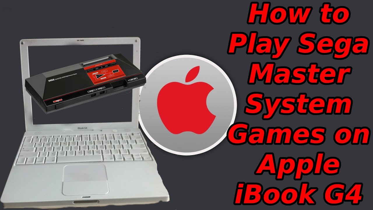 How to Play Sega Master System Games on iBook G4 #MARCHINTOSH - YouTube