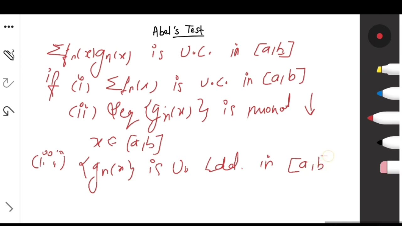 State and Prove Abel's TesT - YouTube