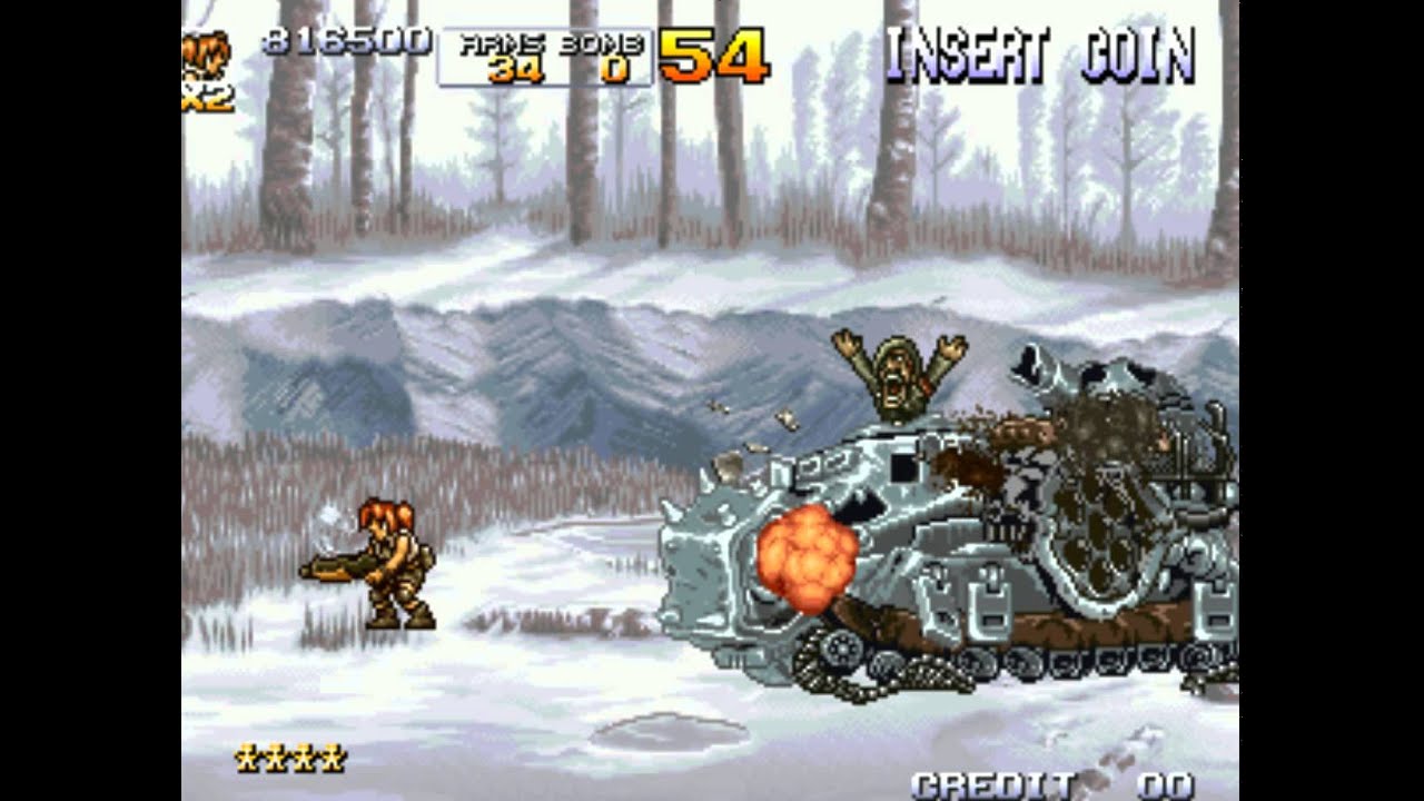 Metal Slug 4 Mission 3 Boss - YouTube