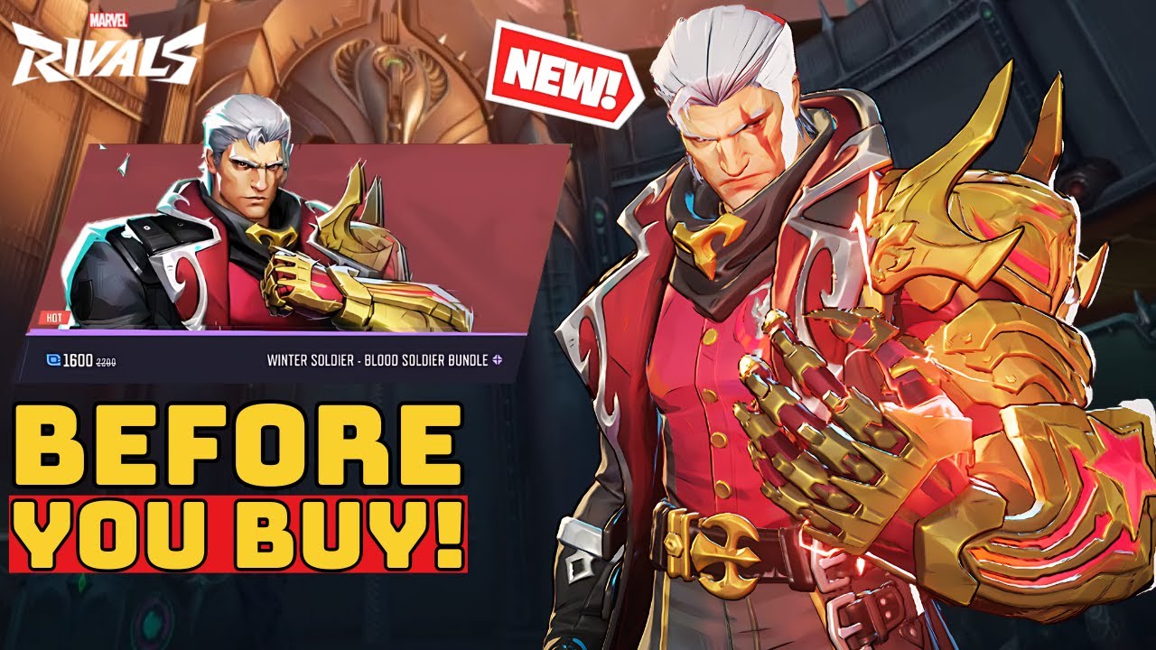 WINTER SOLDIER BLOOD SOLDIER SKIN SHOWCASE | Before You Buy - Marvel ...