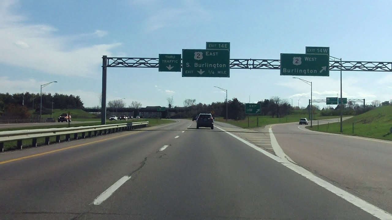 Interstate 89 Vermont Exits 17 To 13 Southbound YouTube