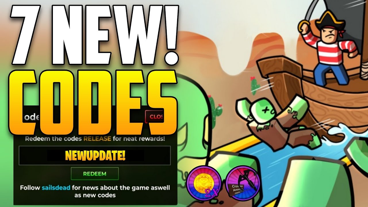 *NEW* ALL WORKING CODES FOR DEAD SAILS IN 2025! ROBLOX DEAD SAILS CODES ...