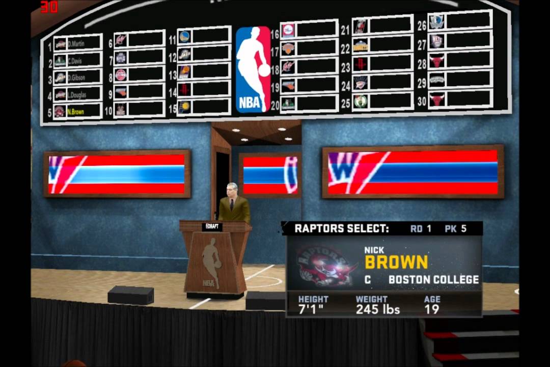 NBA 2K12 My Player - Draft - YouTube