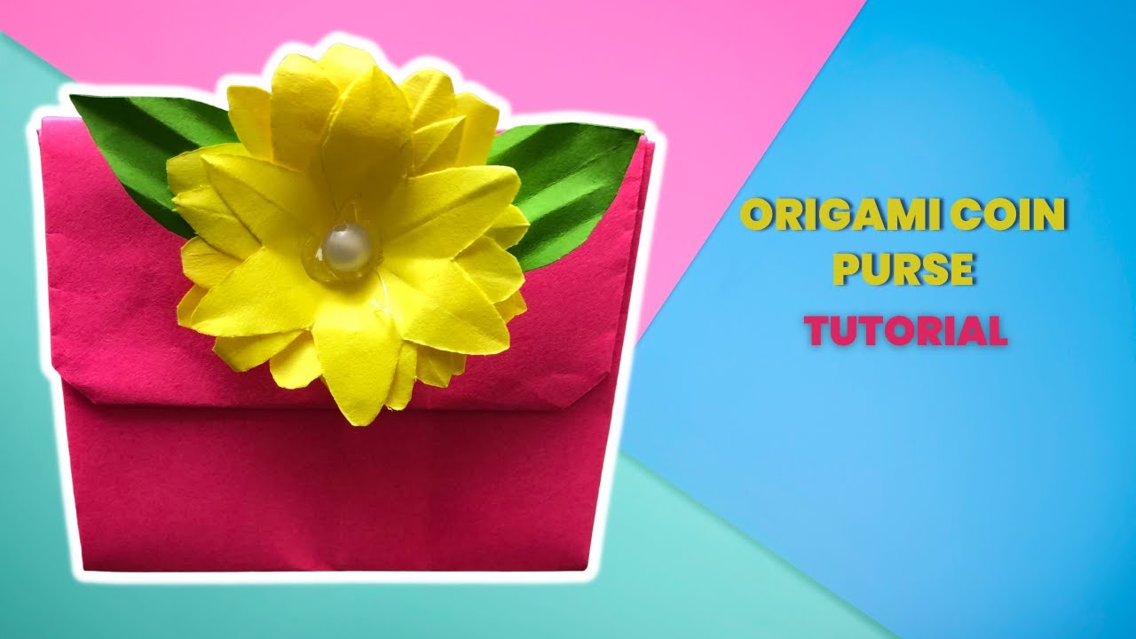 Origami Coin Purse / Wallet | School Paper Craft Ideas | DIY | Hello ...