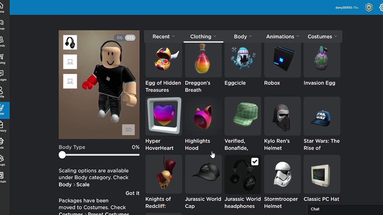 evolucija mog avatara i novi avatar!-roblox - YouTube