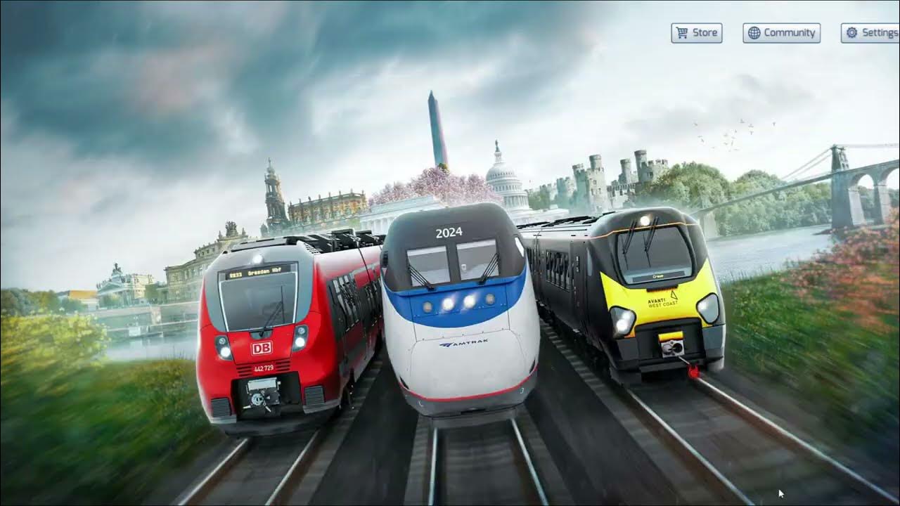 First Train Simulator 2024 Video: NJ Transit - ALP - 45 - North Jersey Coast Line - YouTube