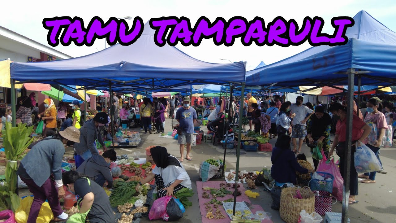 TAMU TAMPARULI KOTA KINABALU SABAH - YouTube