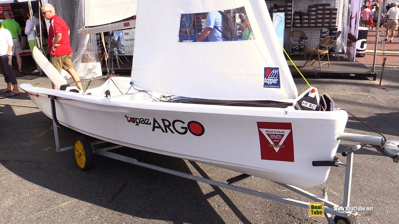 2017 Topaz Argo Sport Sail Boat - Walkaround - 2017 Annapolis Sail Boat ...