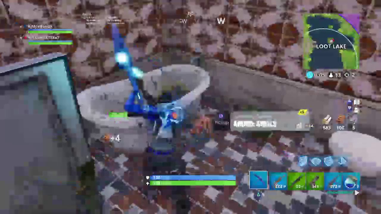 Fortnite Battle Royal - New Stink Grenade!? Grinding For Wins ! - YouTube