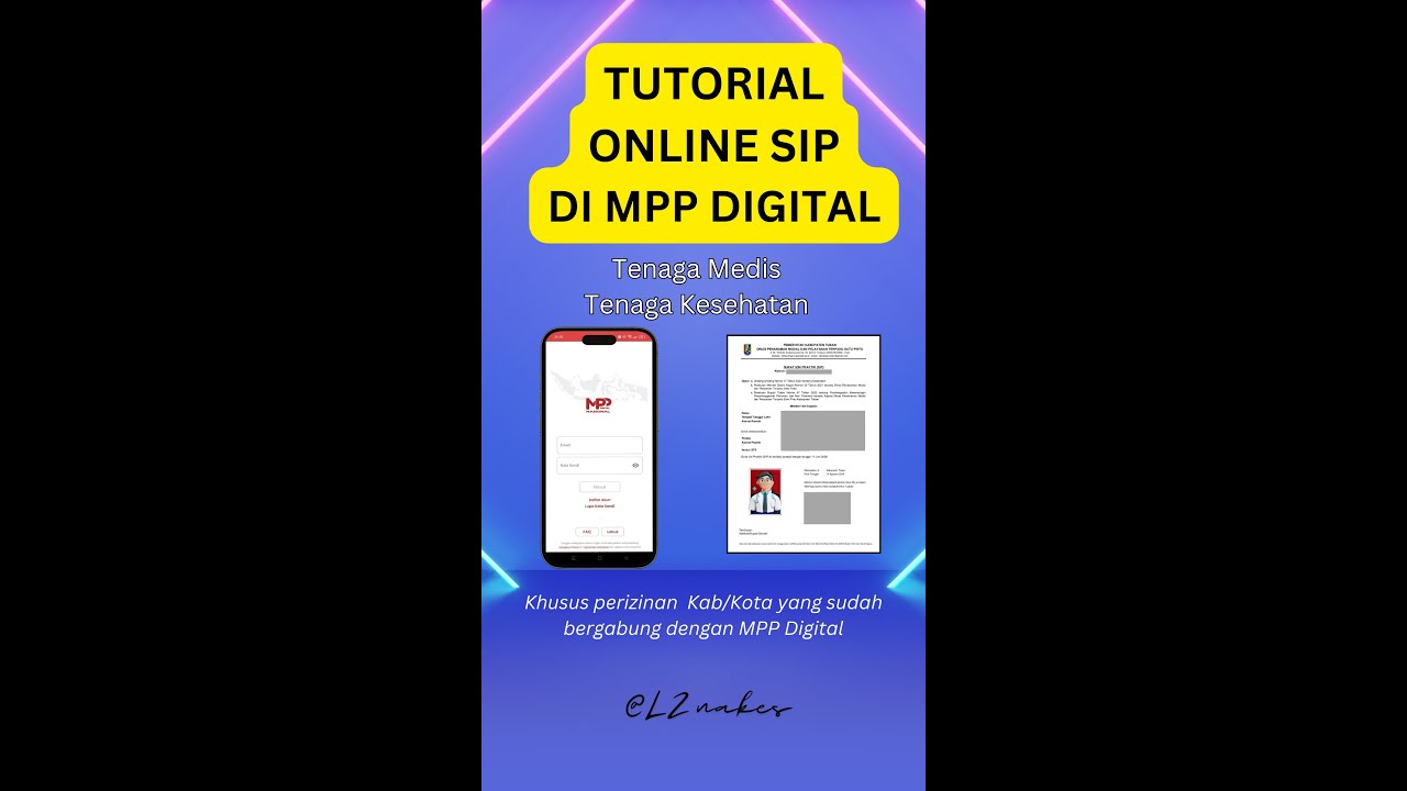 TUTORIAL ONLINE SIP DI MPP DIGITAL - YouTube