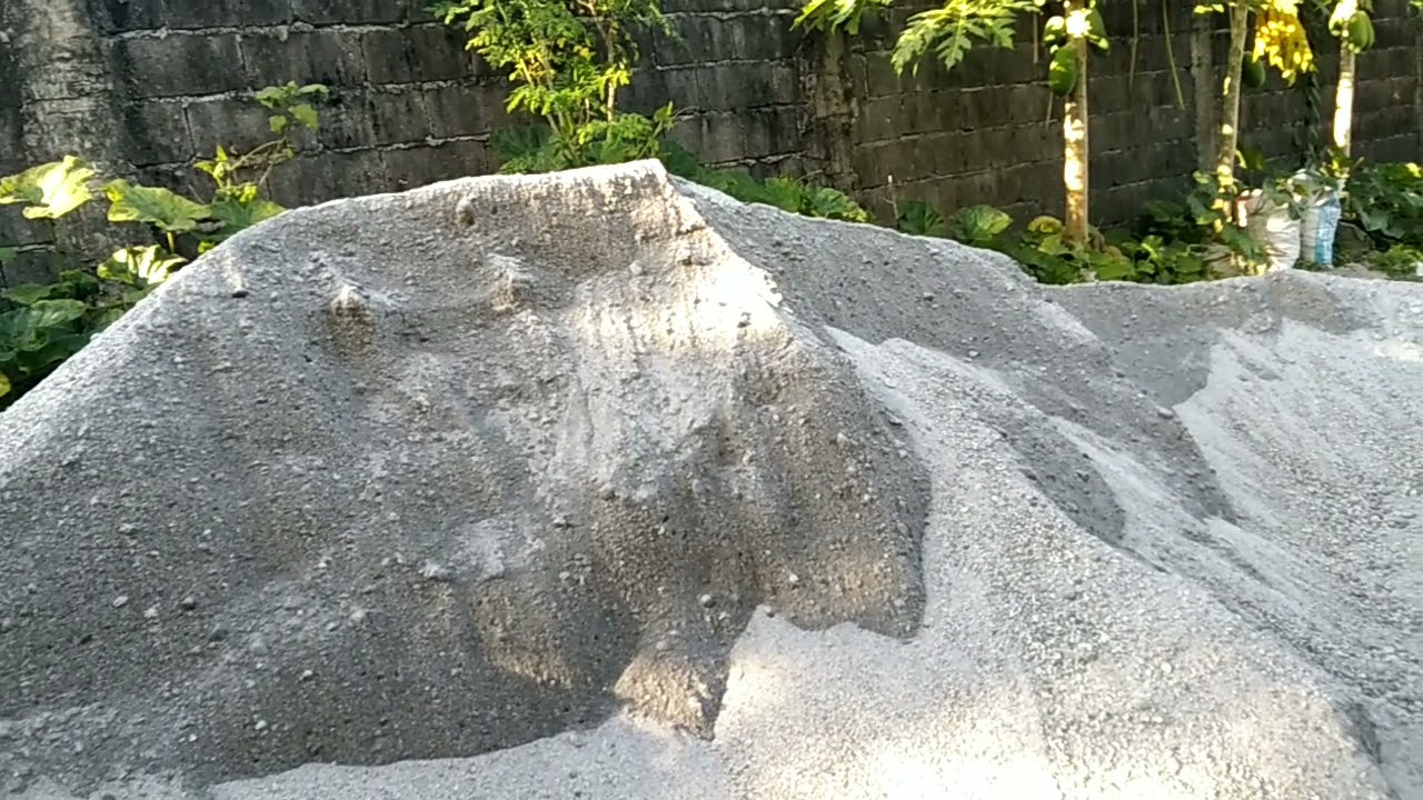 Tamang Pagpili Ng buhangin Para Sa Paggawa Ng Hallow Block - YouTube