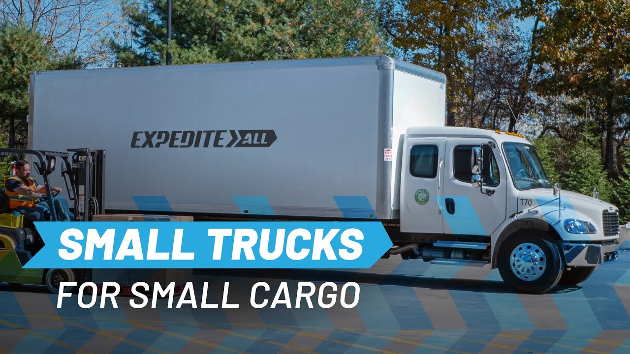 Right-Sized Vehicles from Expedite All | Straight Trucks - YouTube