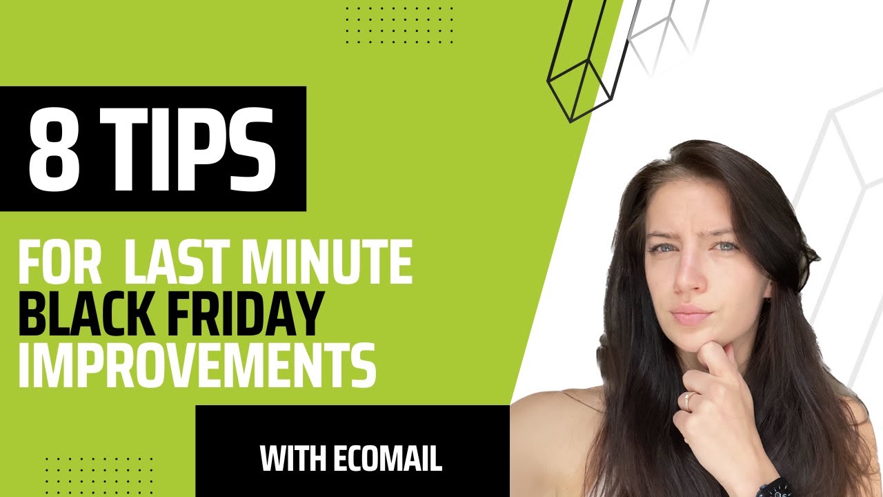8 tips for last minute Black Friday improvements - YouTube