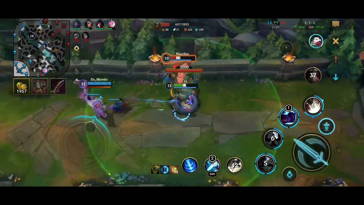 Wild Rift: Lethality Vi, emerald rank on my main - YouTube