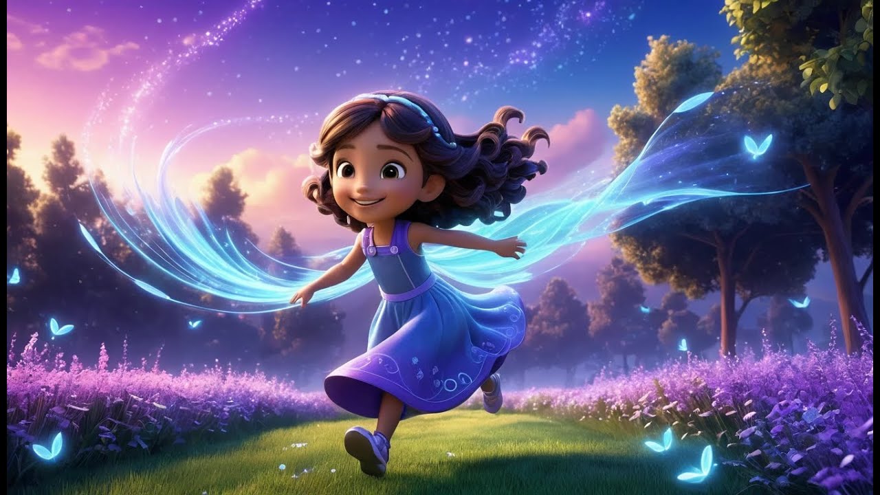 Twinkle Twinkle Little Starry Sky | Soothing Nighttime Song for Kids ...