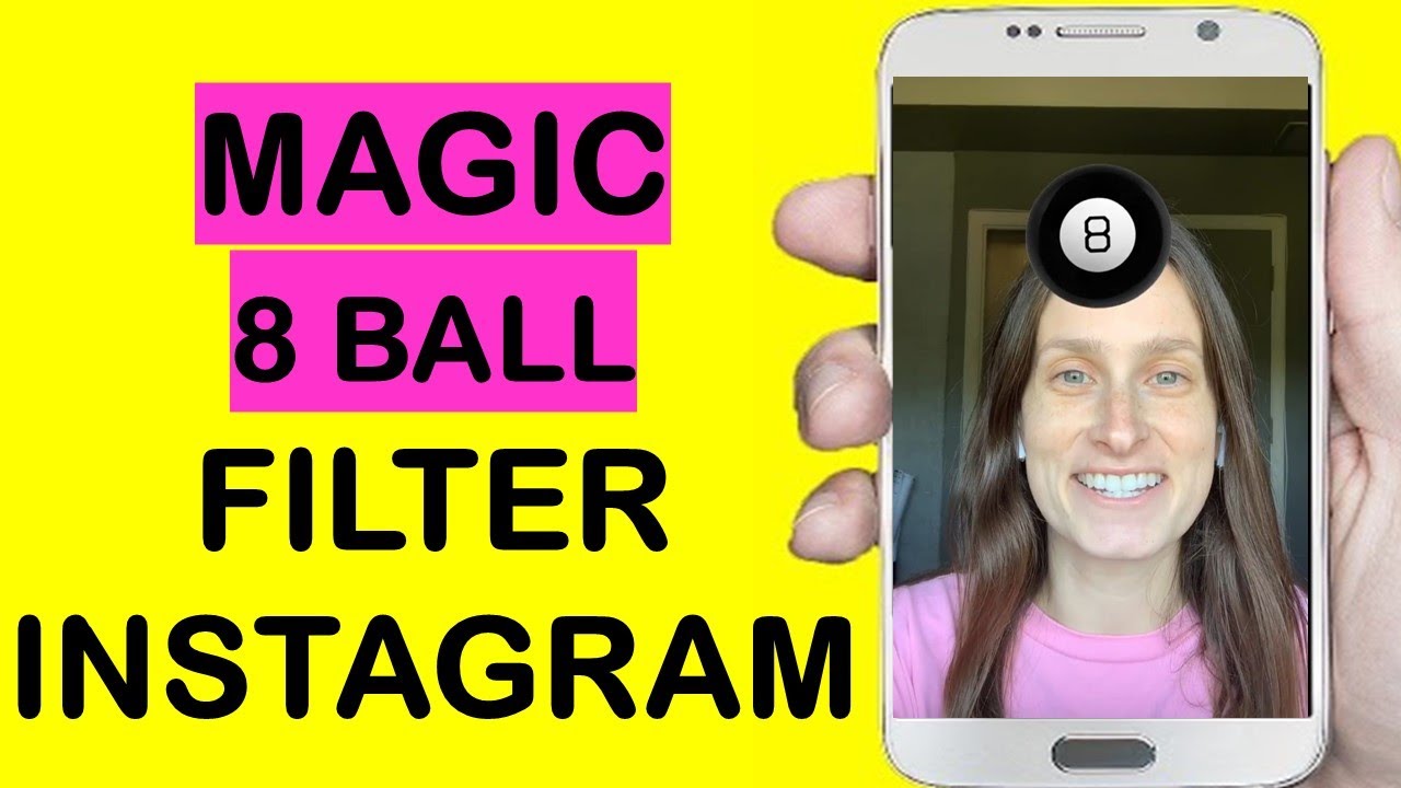 MAGIC 8 BALL INSTAGRAM FILTER | HOW TO GET MAGIC 8 BAL FILTER ON INSTAGRAM - YouTube