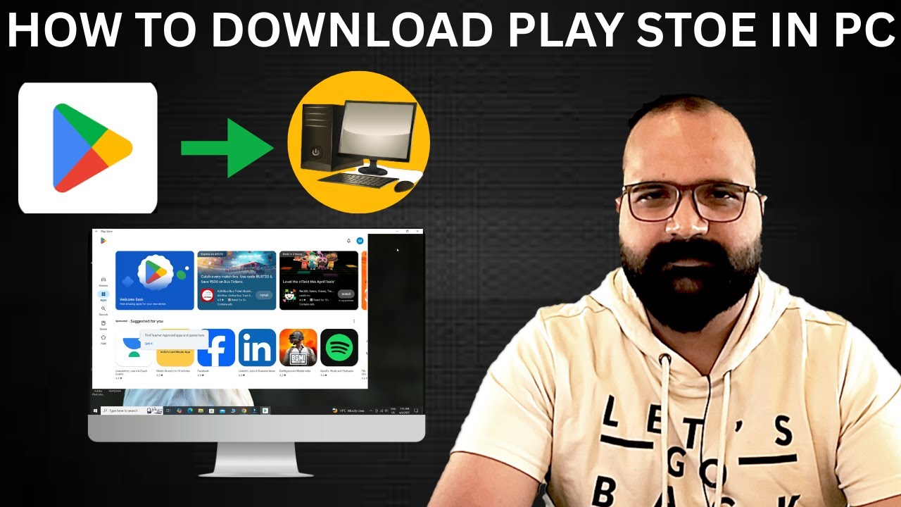How to Download Google Play Store in Computer | Google Play Store Ko computer me kaise Download ...