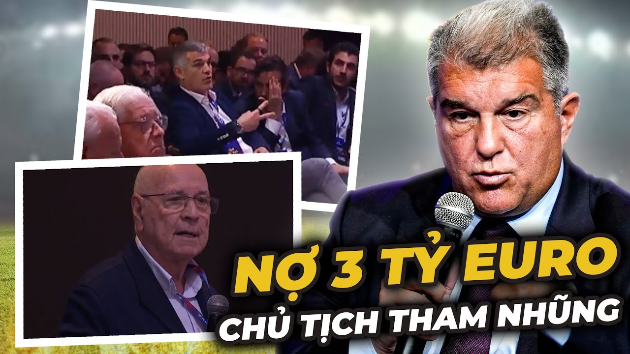 CỰC NÓNG: CHỦ TỊCH BARCELONA BỊ NGƯỜI TRONG CLB TỐ THAM NHŨNG VÀ LÀM TĂNG SỐ NỢ LÊN 3 TỶ EURO ...